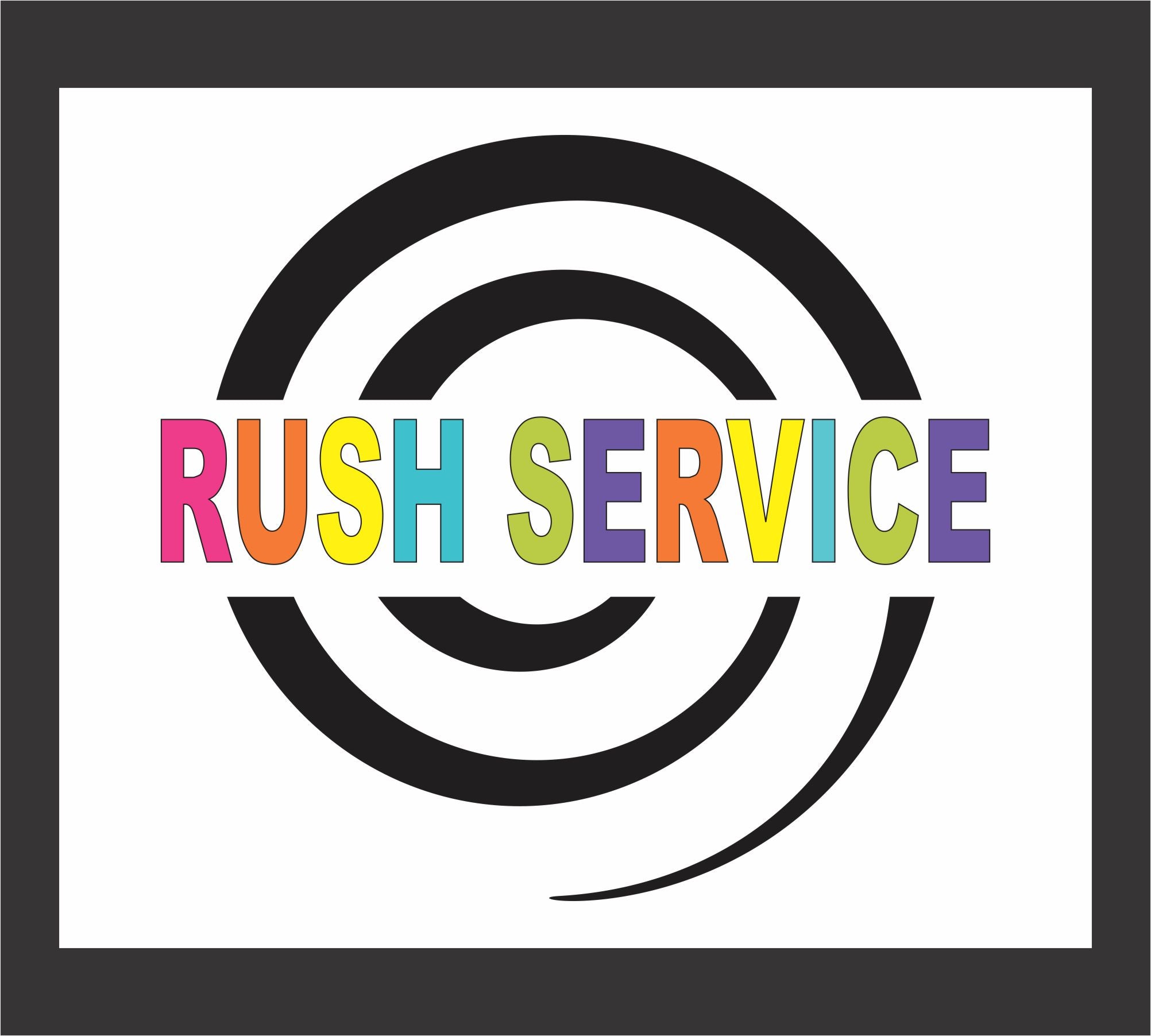 Rush Service - Expedited Processing - ONLY UPON APPROVAL – Candyland Studio