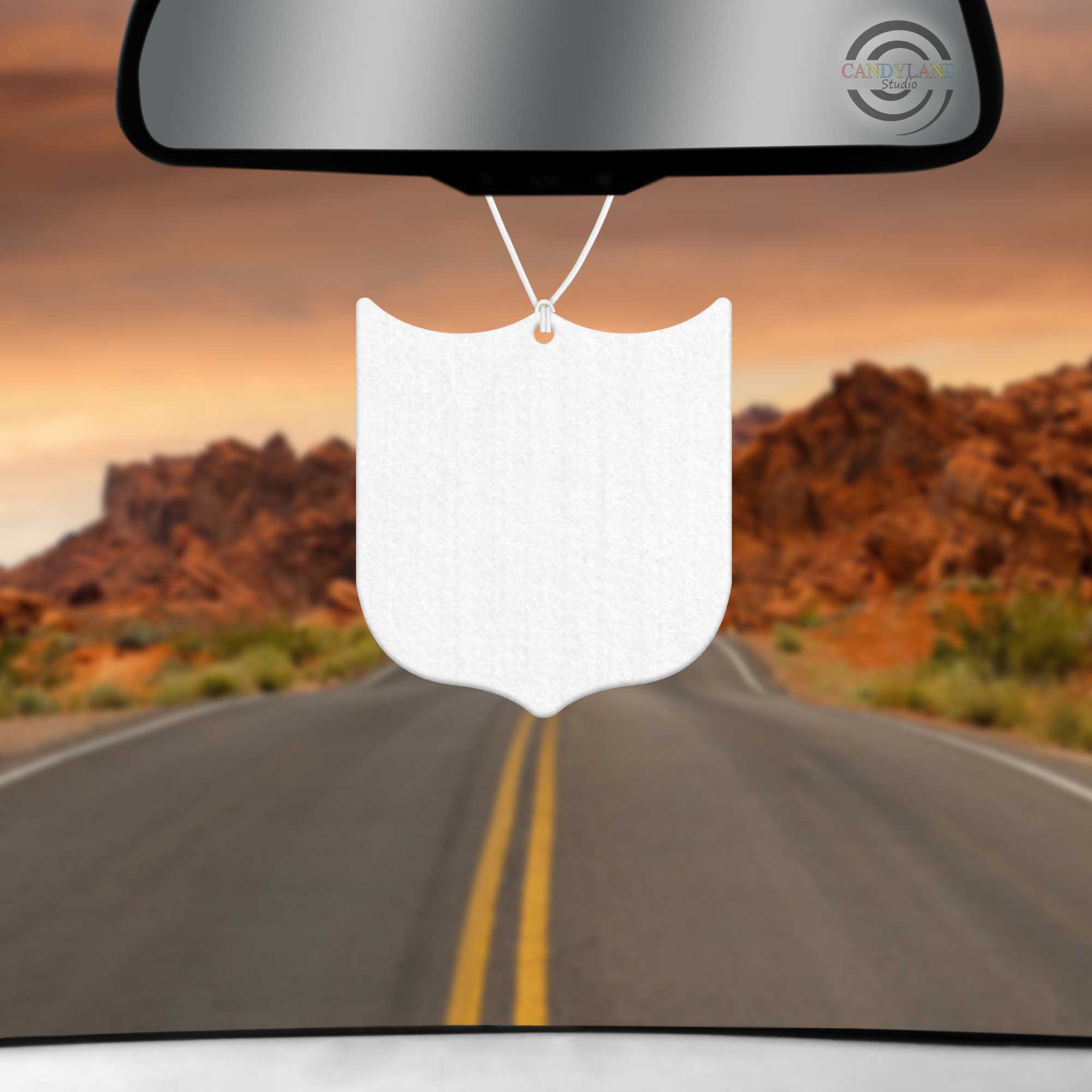 100% Polyester Felt Blanks - Rodeo Back Tag Shape – Candyland Studio