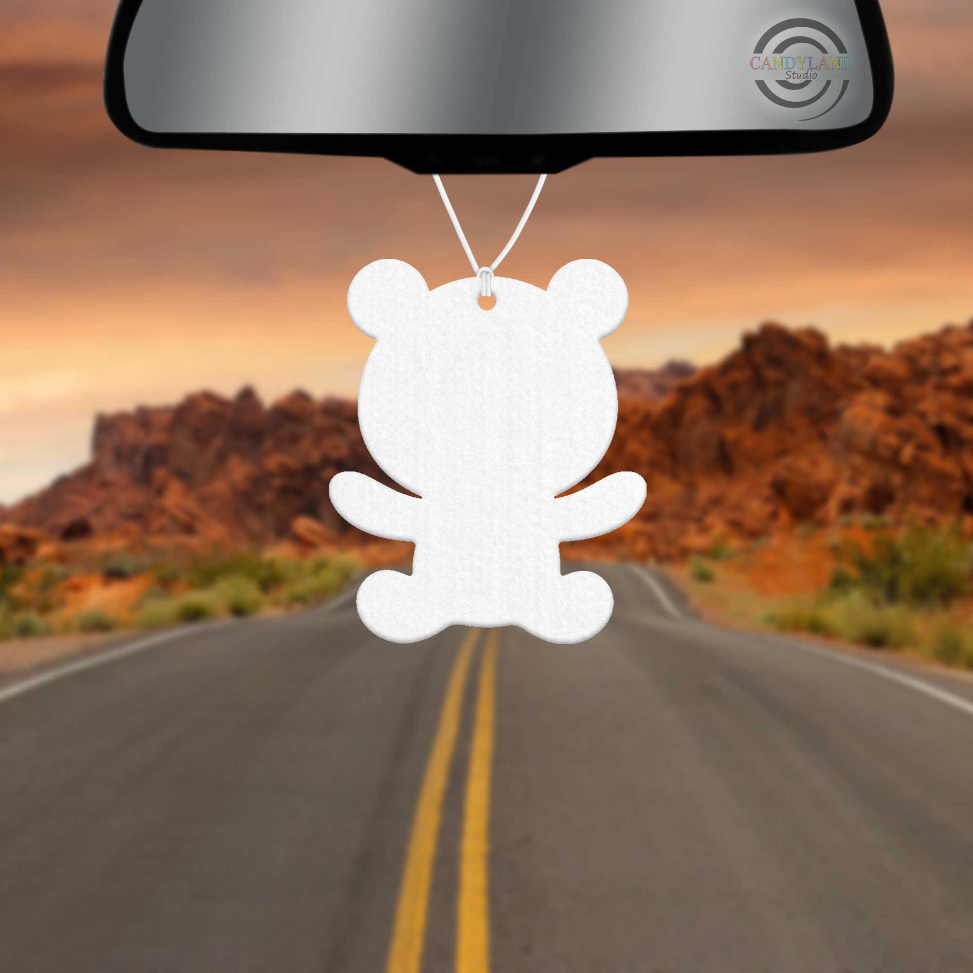 Teddy Bear Felt Blanks – Candyland Studio